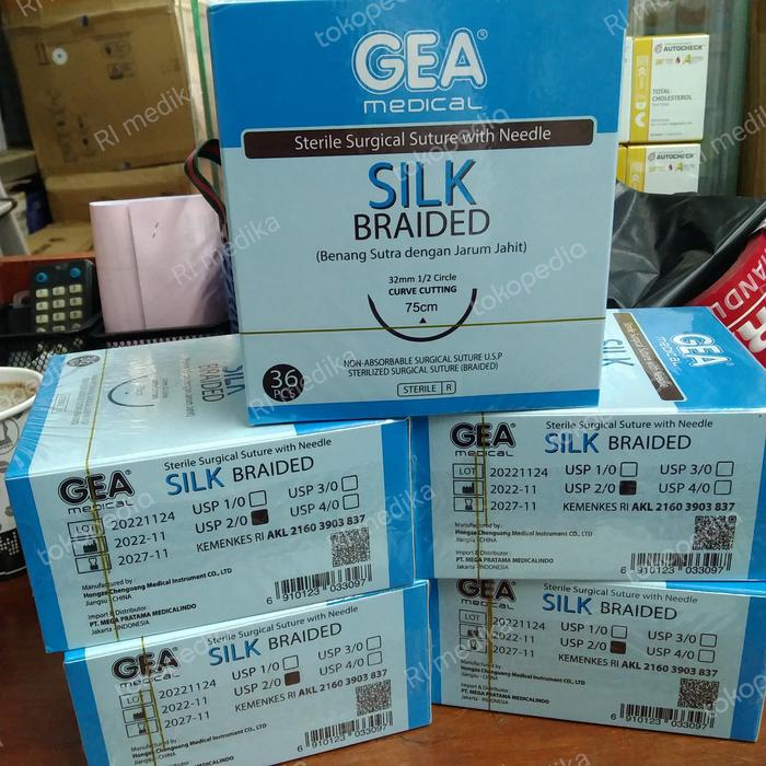 Jual Silk Braided 2/0 Gea/silk Gea Plus Jarum Di Seller Velvet Store ...