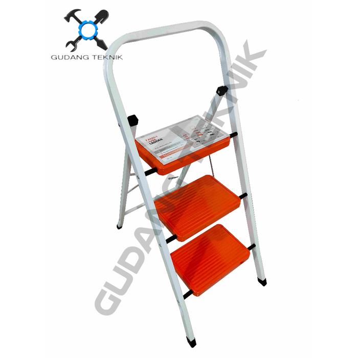 Jual Household Steel Ladder 3S / Tangga Lipat Besi Rumah MOM 3 Step ...