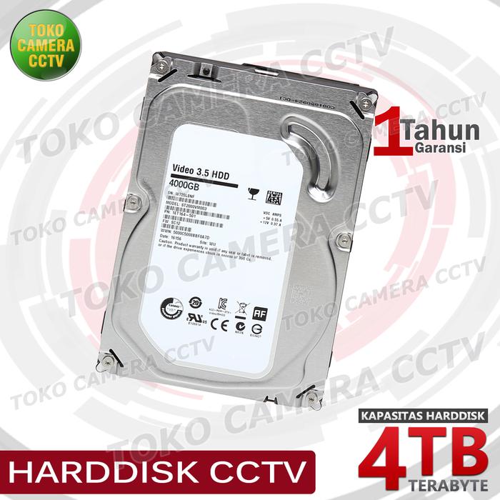 Jual HARDDISK CCTV 4TB SATA INTERNAL HARDISK HDD 4 TERRA BERGARANSI ...