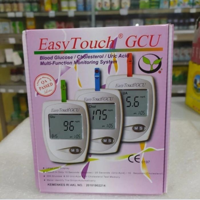 Jual Easy touch gcu 3in1 easytouch gcu 3 in 1 alat periksa darah 3 fungsi - Kota Medan - GROSIR ...