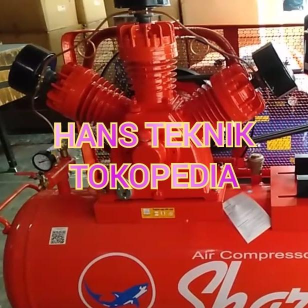 Jual Bare Pump compressor Shark 10 HP 8 Bar Kepala Kompresor 10 PK ...