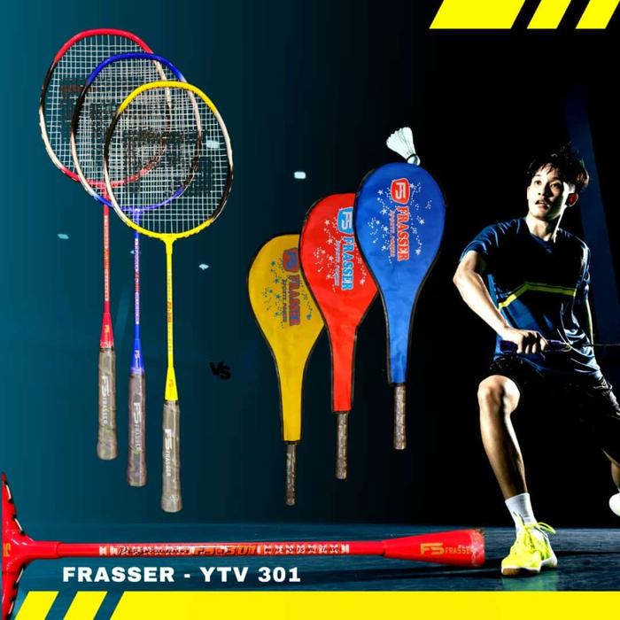 Jual Frasser Raket Badminton Bulu Tangkis Bulutangkis Conquer X 21 30 ...