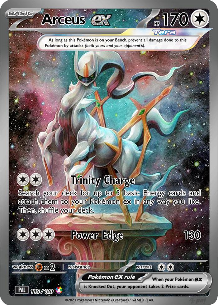 Jual KARTU POKEMON TCG HOLOGRAM SPECIAL ex TERA - ARCEUS - Kab ...