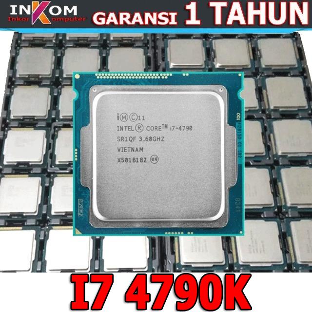 Promo Processor Intel Core I7 4790K Socket LGA 1150 - I7 4770K - Kota ...