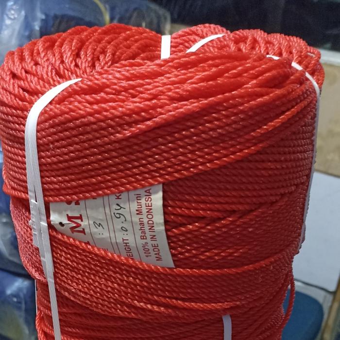 Jual tali tambang plastik 3 mm per meter - Hijau - Jakarta Barat - AT EL | Tokopedia