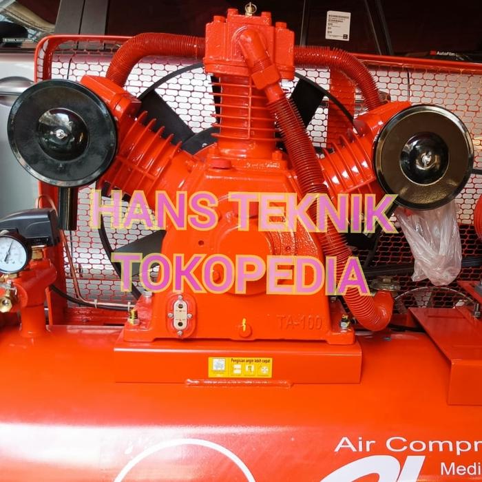 Jual Bare Pump Kompresor Shark 10 HP 12 Bar Kepala Pompa Angin Original ...