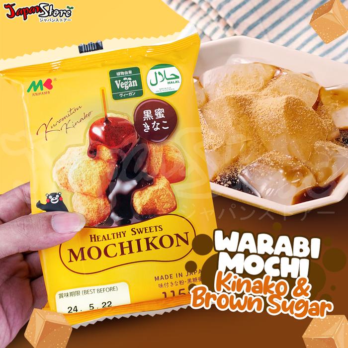 Jual Warabi Mochi Brown Sugar & Kinako (Bubuk Kedelai Gurih) - Kota ...