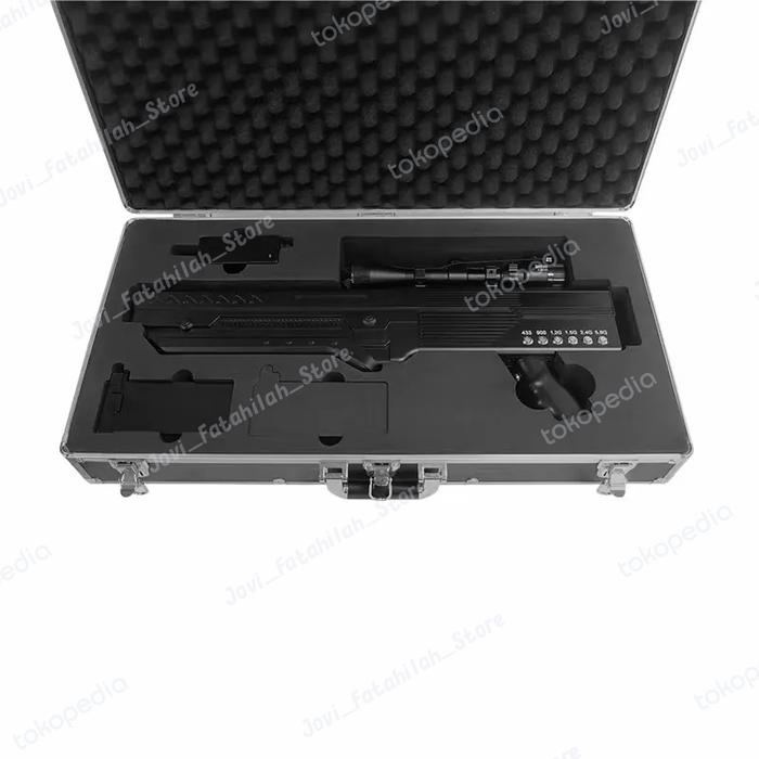 Jual 2.0km band UAV strike gun alat jammer drone for autel xiaomi etc ...