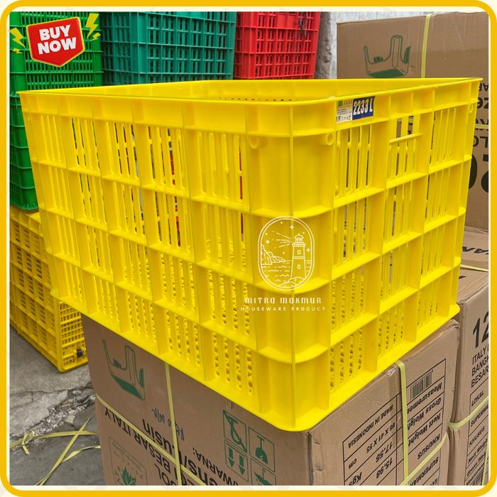 Jual New!! Keranjang Industri Jumbo 2233 L / Container Industri Roda ...