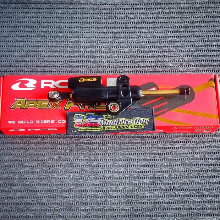 Jual stabilizer stang steering damper rcb apex pro rx king gl pro tiger ...