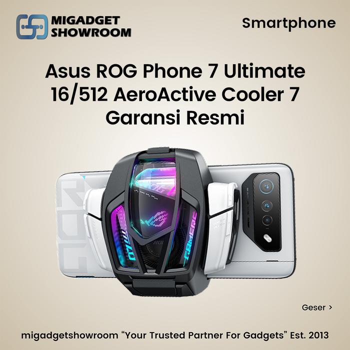 Promo Asus ROG Phone 7 Ultimate 16/512 Snapdragon 8 Gen 2 Garansi Resmi ...