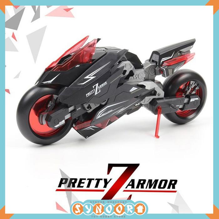 Jual Motorcycle Model Kit HYPER Pretty Armor Z Ver Black SHF Figma ...
