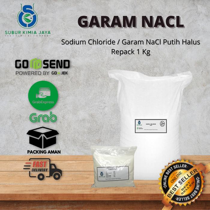 Promo Garam NaCl Putih Halus / Sodium Chloride / Natrium Chloride 1 KG - Kota Semarang - Subur ...