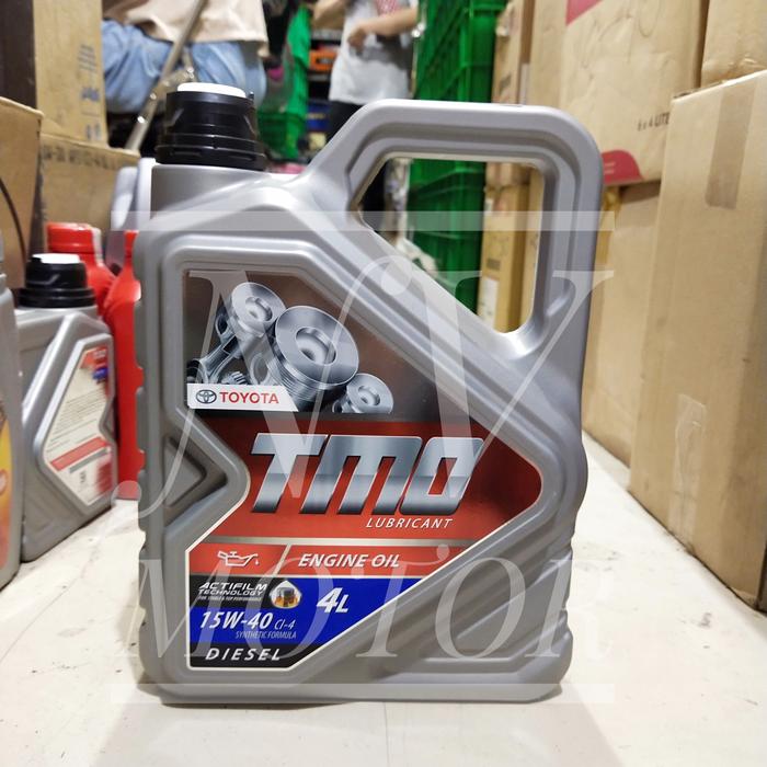Jual TOYOTA TMO ENGINE OIL 15W-40 DIESEL 4L (GALON) - Kota Bandung - NV Motor | Tokopedia
