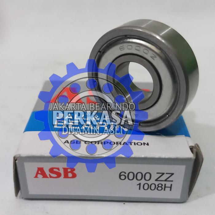 Jual BEARING 6000 ZZ / 6000ZZ TUTUP BESI MERK ASB - Jakarta Barat ...