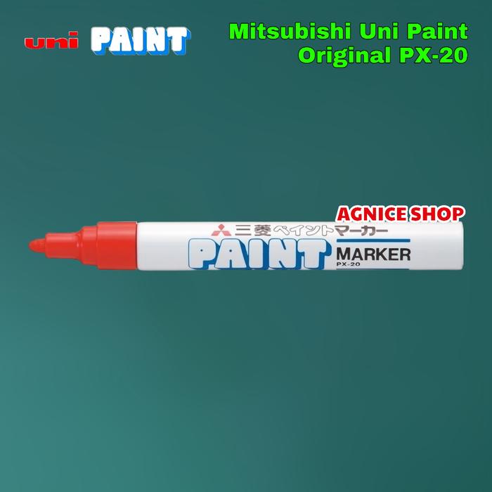 Jual UNI PAINT Marker Mitsubishi PX-20 Spidol Permanent Oil Based ...