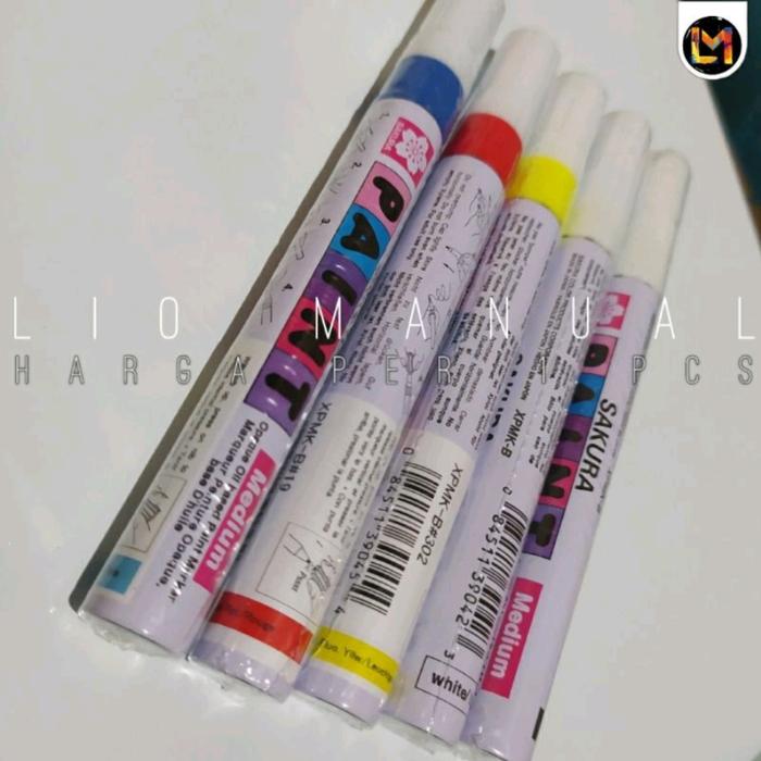 Jual Paint marker sakura spidol band spidol besi kaca permanen ...