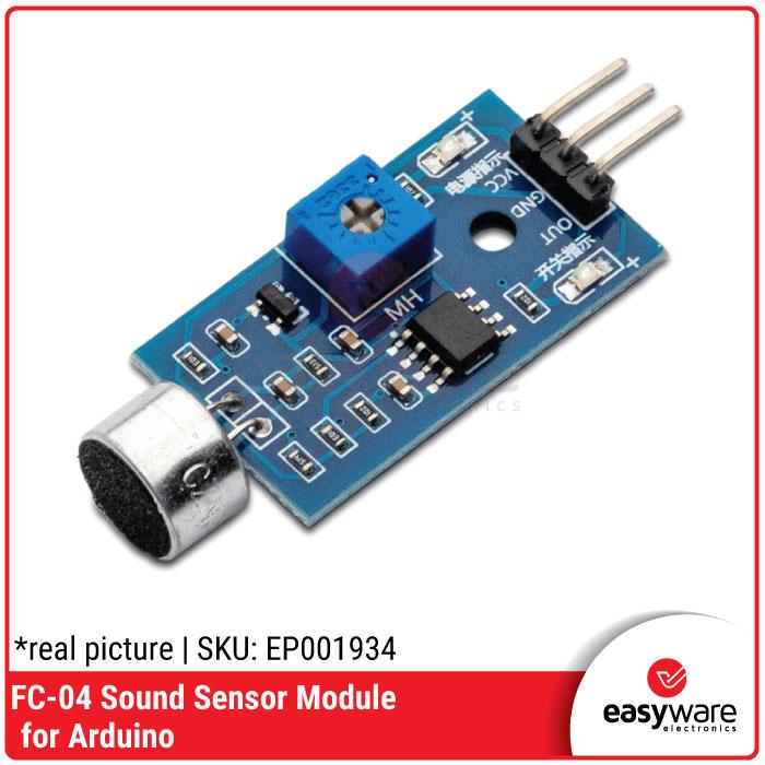 Jual FC-04 Microphone Sound Sensor Module for Arduino - Kota Bandung ... Jual FC-04 Microphone Sound Sensor Module for Arduino - Kota Bandung ...
