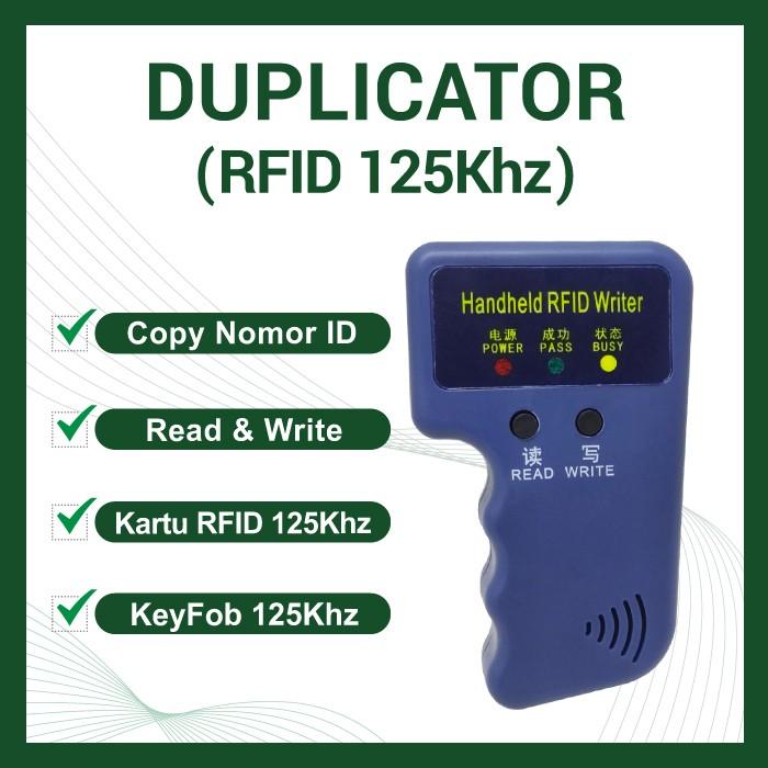 Jual Alat Writer Copier Kartu Duplicator RFID Card 125KHz Chip T5577 ...