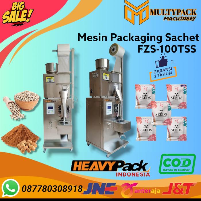 Jual Mesin Packing Kemasan Sachet Otomatis FZS-100 TSS Heavypack ...