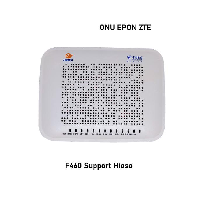 Jual Modem Wifi Router ZTE EPON ONU ONT F460 V3 support HIOSO - Jakarta ...