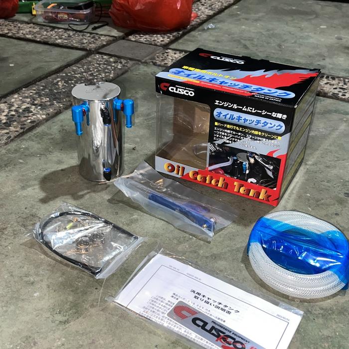 Jual Cusco Oil Catch Tank ORIGINAL Universal Honda Toyota Mitsubishi ...