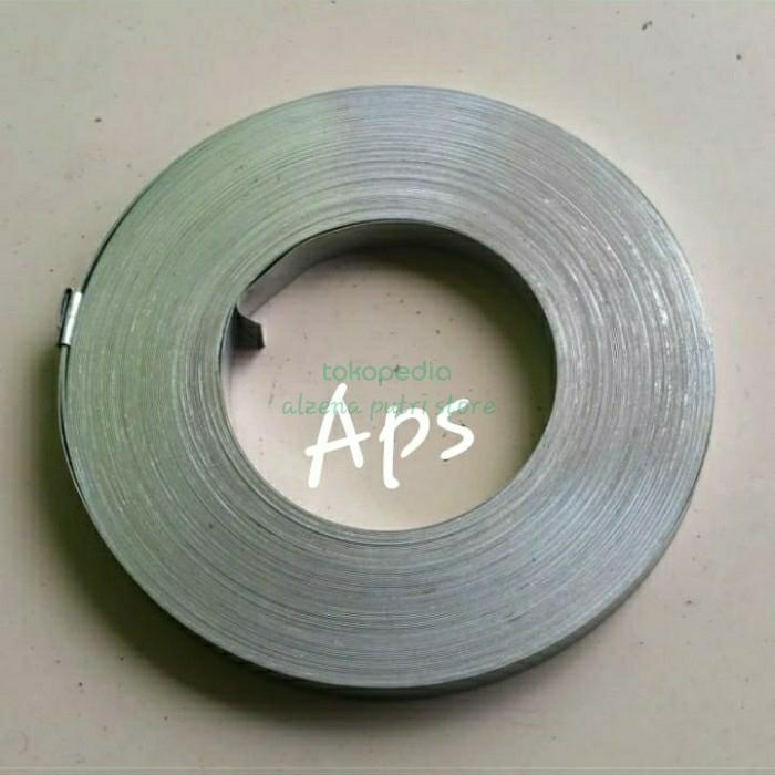 Jual plat roll galvanis pengikat tiang listrik tebal 0,6mm lebar 2cm ...