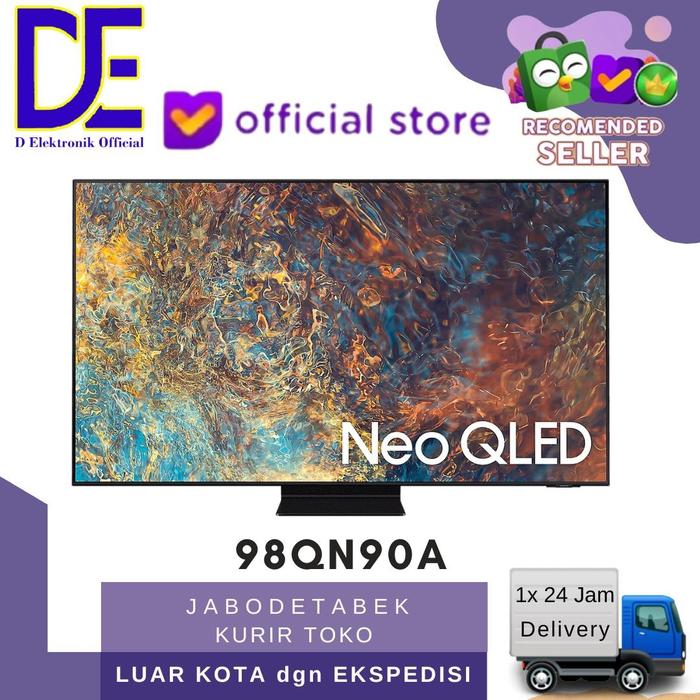 Promo SAMSUNG QA98QN90AAKXXD NEO QLED 98 INCH QN90A 4K SMART TV ...