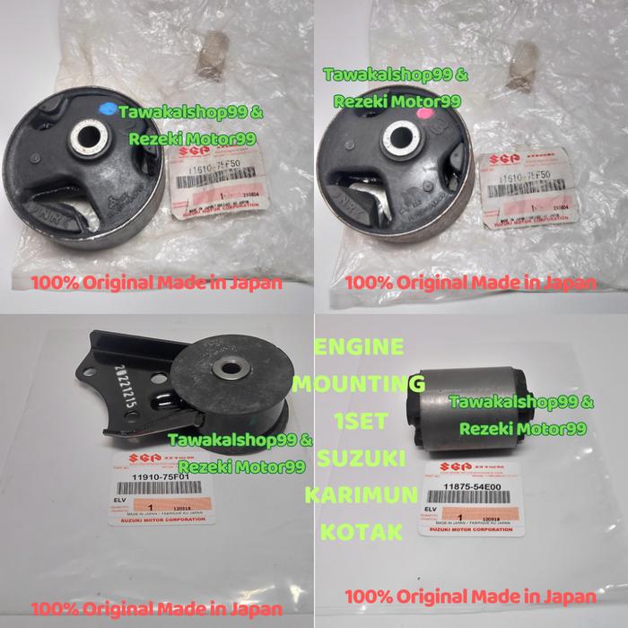 Jual Engine Mounting Transmisi Depan Belakang Karimun Kotak Asli ...