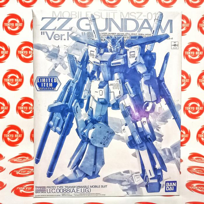 Jual MG ZZ GUNDAM Ver. Ka CLEAR COLOR - Jakarta Pusat - Tokyo Beat | Tokopedia