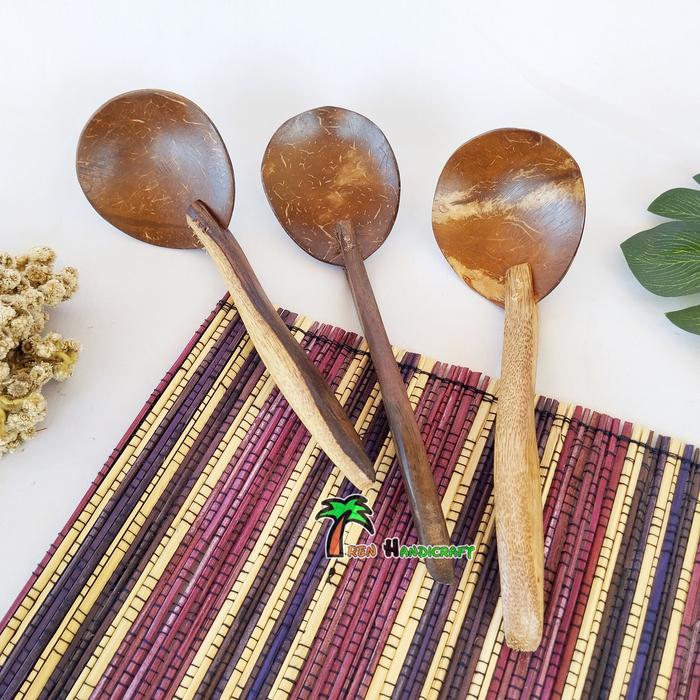 Jual Sendok sayur batok kelapa mini - Kab. Jember - Aren Handicraft ...