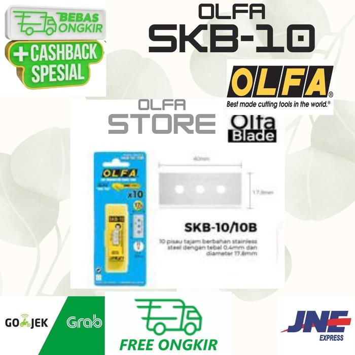 Jual REFILL BLADE OLFA SKB-10 (10pcs per pack) Olfa - Jakarta Barat - OLFA STORE | Tokopedia