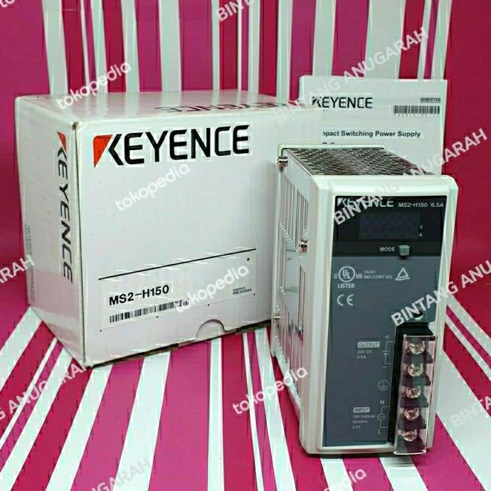 Jual Keyence Ms2-H150 Power Supply Input 100-240Vac Output 24Vdc 6.5A ...