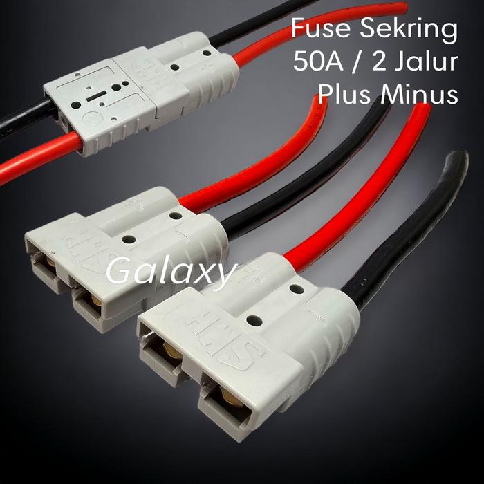 Jual Soket + Sekring Fuse Ampere Besar - 50a / 80a - 2 jalur 50a - Kota ...