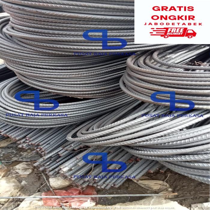 Jual (SNI) Besi Beton 6 mm 8 mm 10 mm 12 mm 13 mm 16 mm 19 mm- - 8 mm ...