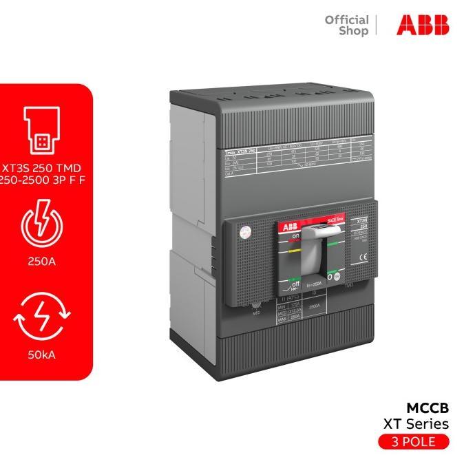 Jual Abb Mccb 3P 50Ka 250A Xt3S 250 Tmd 250-2500 3P F F - Jakarta Pusat ...