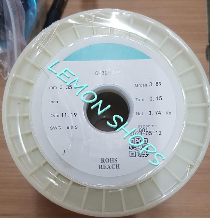 Jual Niklin Nikrom Jerman - NiCr 80/20 - AWG 27 - Jakarta Barat - lemon ...