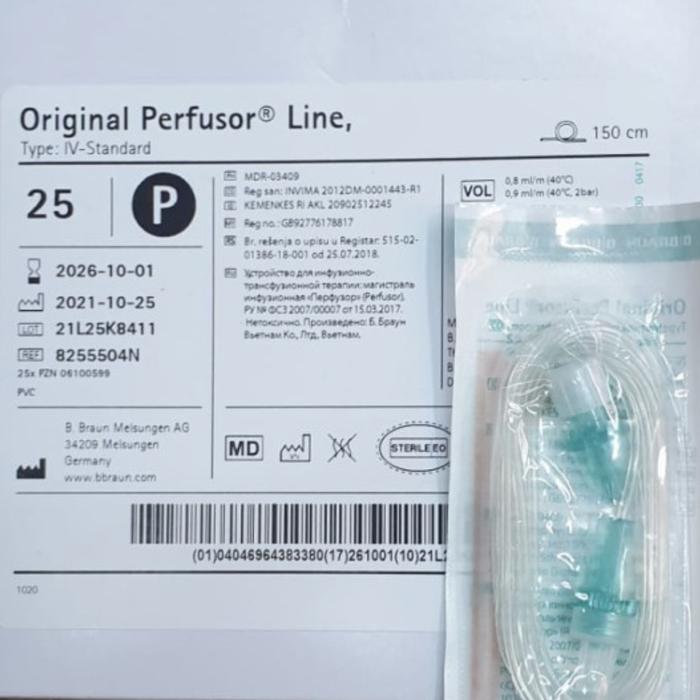 Jual Perfusor Tubing Tube White Set B Braun Unit Untuk Pemberian ...