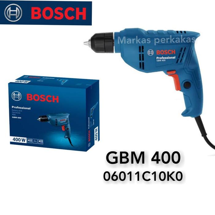 Jual Bosch GBM400 Drill / Bor Listrik Non Impact 10 MM 400Watt GBM 400 ...