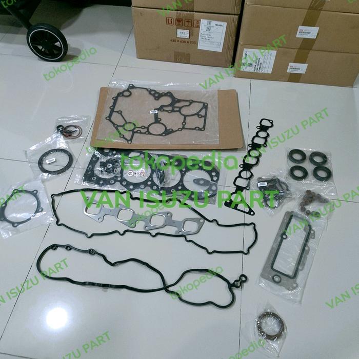 Jual PACKING PAKING GASKET OVERHAUL SET ISUZU DMAX 4JK 4jk1 2500cc 2.5 MUX - Jakarta Pusat - VAN ...