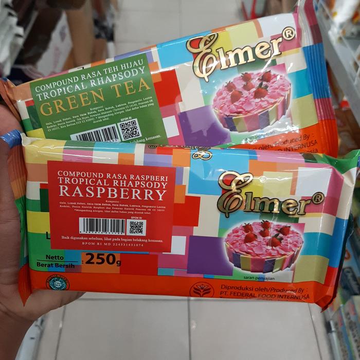 Jual Elmer Chocolate Compound Tropical Rhapsody 250gr - Raspberry ...