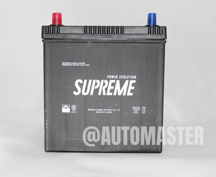 Jual Aki/Accu Xenia Battery SUPREME MF NS-40Z Code 42B19R Made in Korea ...