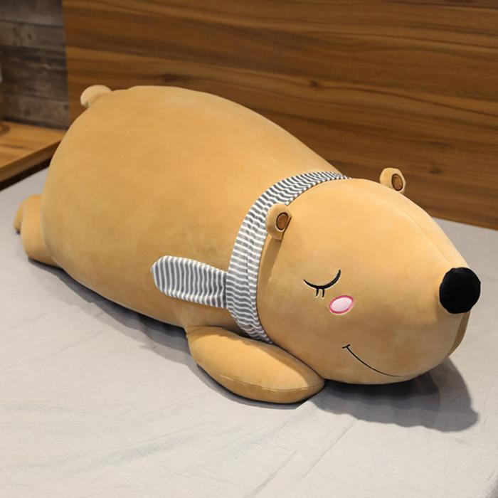 Jual Boneka Bantal Beruang Tidur Boneka Guling Lucu - Super Lembut ...