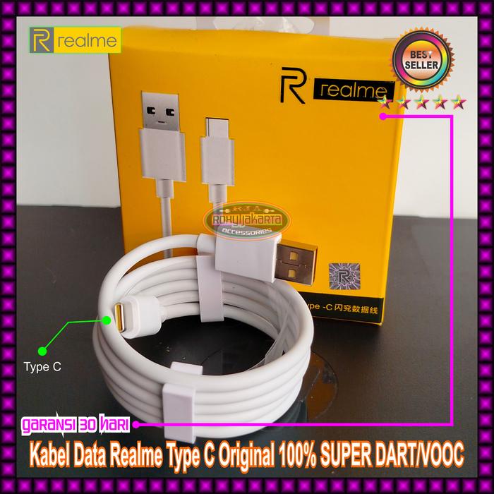 Jual Kabel Data Realme SUPERDART SUPERVOOC FAST CHARGING Type C ...