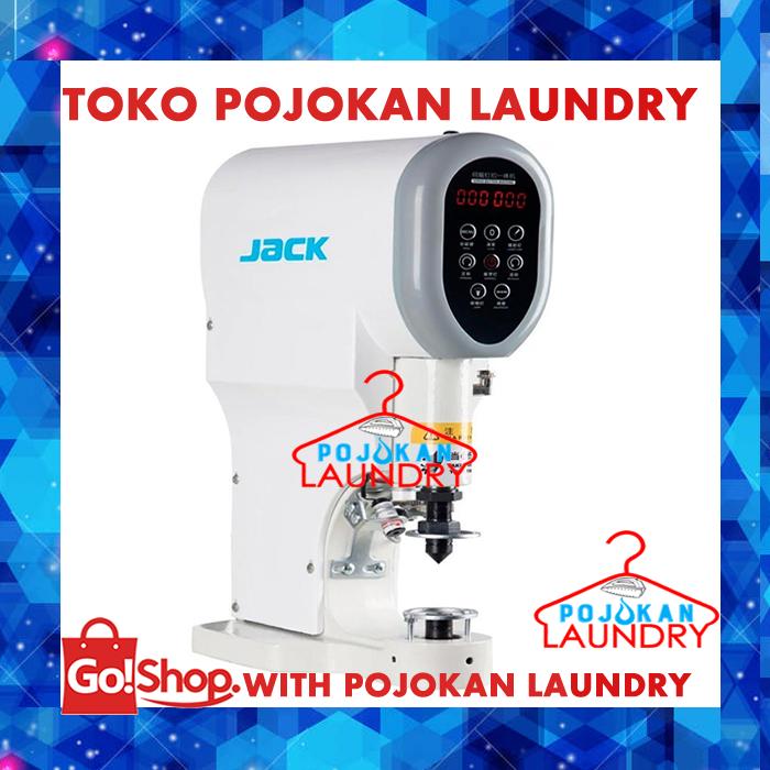 Jual Mesin Rivet Otomatis Servo JACK JK 818/Press Mata Ayam/Snap Button ...