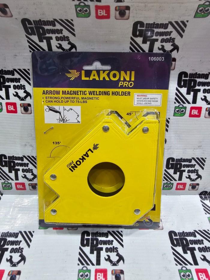 Jual JETJO TOOLS Siku Bantu Las 3 4 5 in Besi Welding Arrow Magnetic ...
