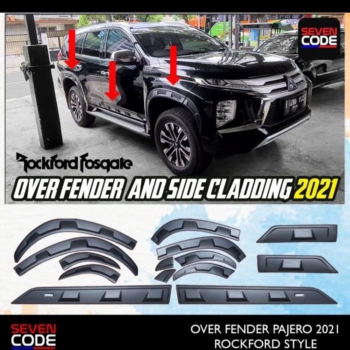 Jual OVERFENDER OVER FENDER PAJERO 2021 2022 2023 MODEL ROCKFORD ABS ...