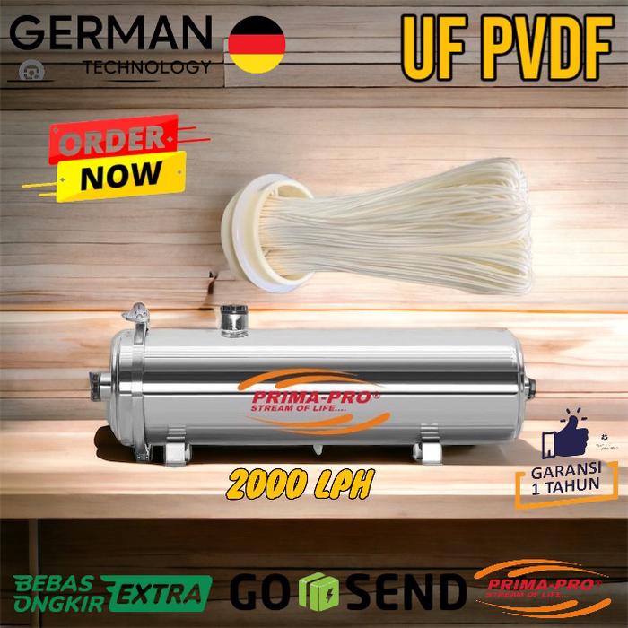 Jual Ultrafiltrasi PVDF Water Pre Filter 2000 LPH Ultrafiltrasi PVDF ...