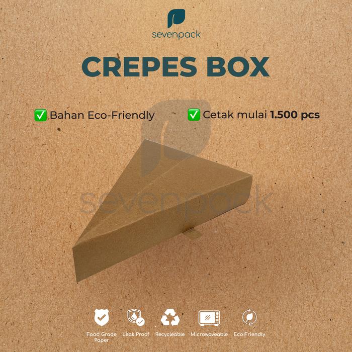 Jual Kraft Paper Crepes Box - Kemasan Makanan - Kota Tangerang ...