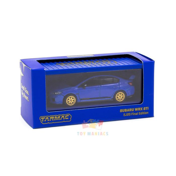 Jual Tarmac Works T64-016-FE Subaru Wrx STi EJ20 1:64 with Container Blue - Jakarta Pusat - Toy ...